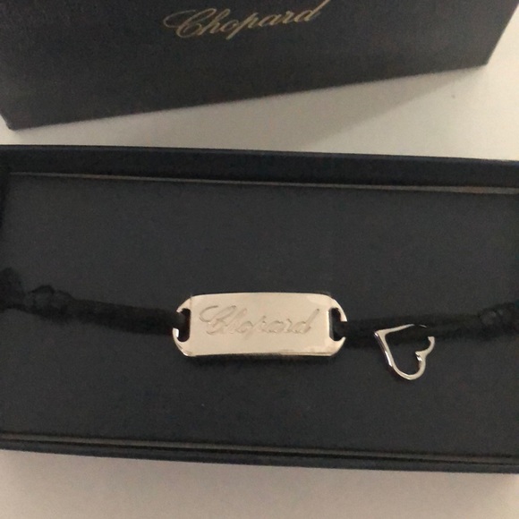 Chopard | Jewelry | Chopard Silver Bracelet With Heart In Gift Box ...
